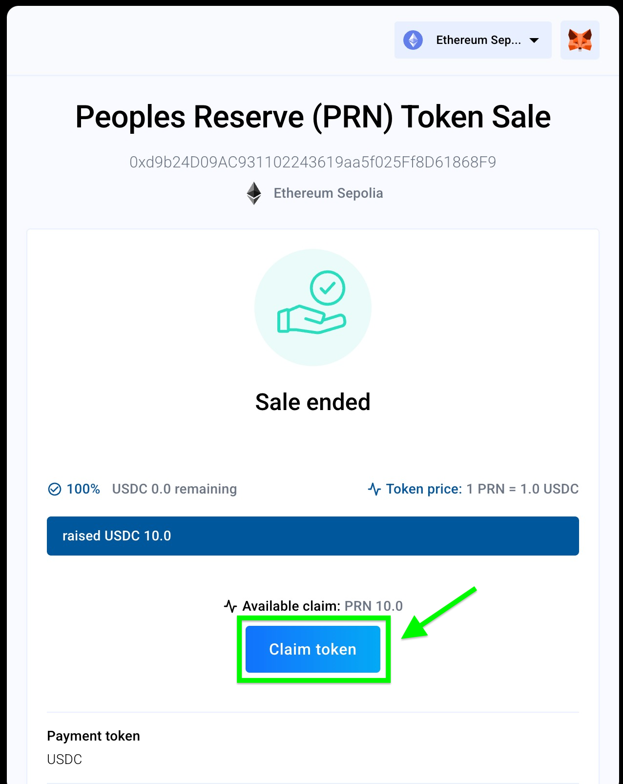 Peoples Reserve